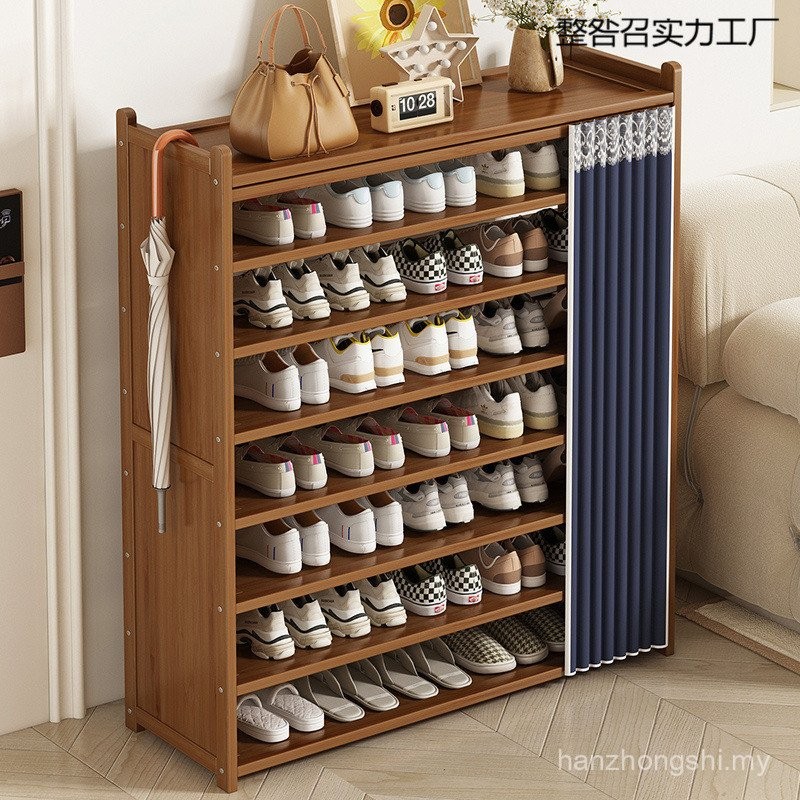 Entry Door Storage Shoe Strong Locker Shoe Rack Shoe Cabinet Back Wall ...