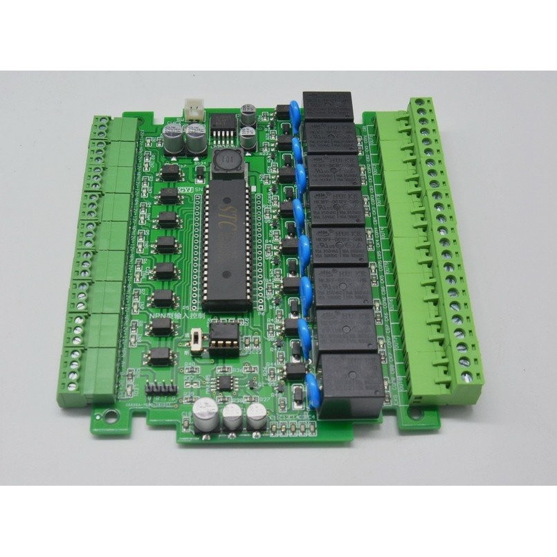 8 Output NPNGYJ-0293-A8 Programmable Microcontroller Communication Relay Circuit Input Sensor ...