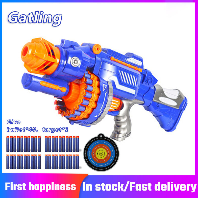 gun toy/pistol mainan/boy children simulation electric burst pistol ...