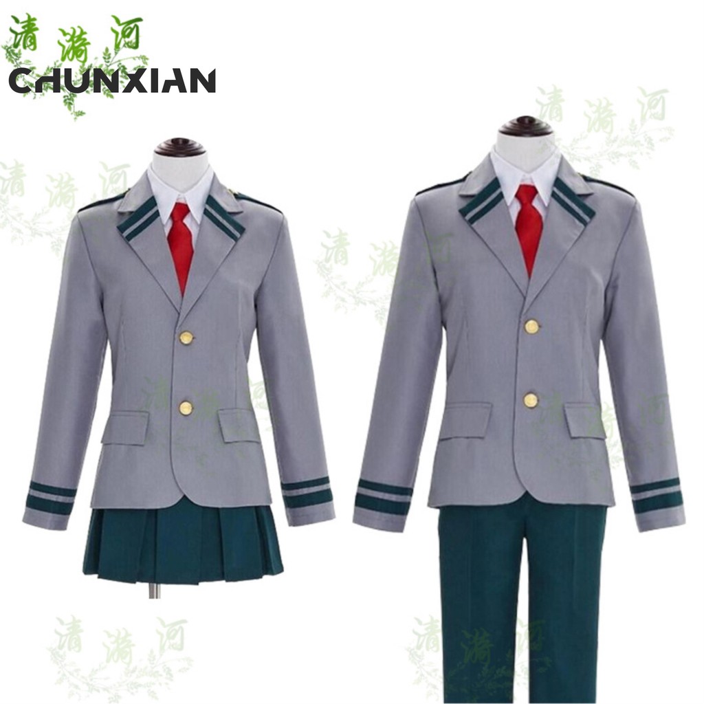 Anime My Hero Academia Cosplay Outerwear Costume Izuku URARAKA Coat Top ...