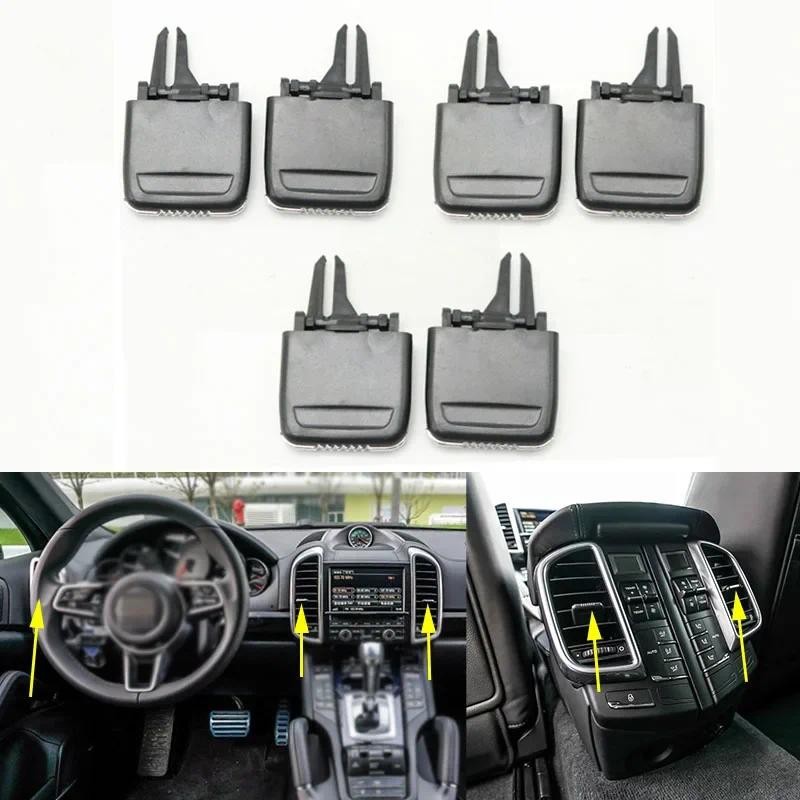 Front Dashboard Air Conditioner Vents Clips Rear A/C Outlet Tab Clip ...
