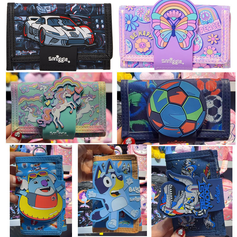 [SMG Home] Australia smiggle Wallet Blue Lightning Game Primary School ...