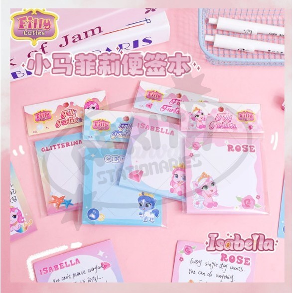 Ff - Sticky Notes Cute Little Pony Motif Mini Cute Animal Memo Note ...