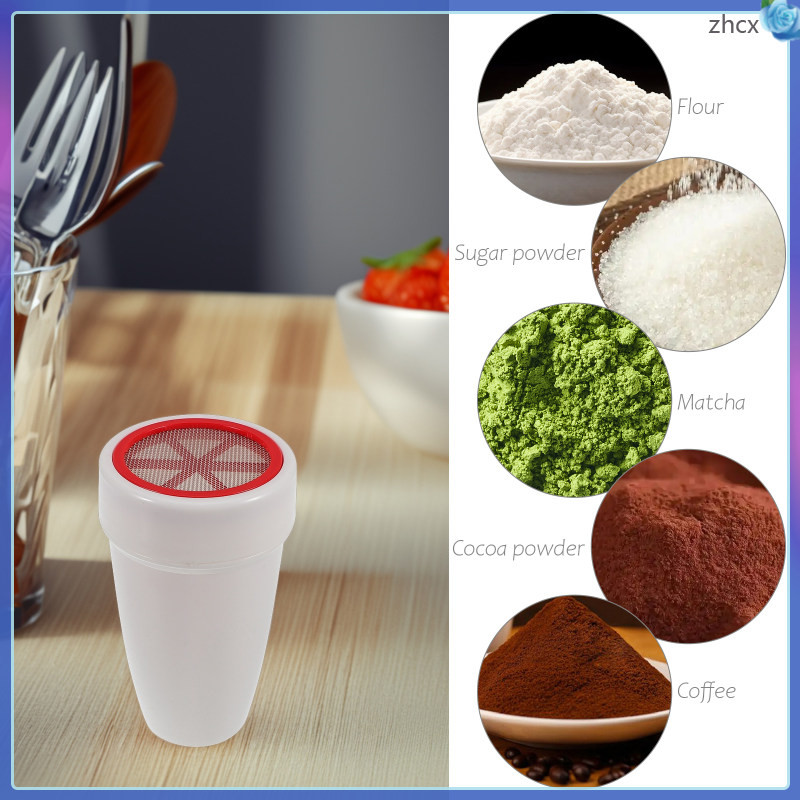 Handheld Flour Sieve For Baking Fine Mesh Sifter For Powdered Sugar ...