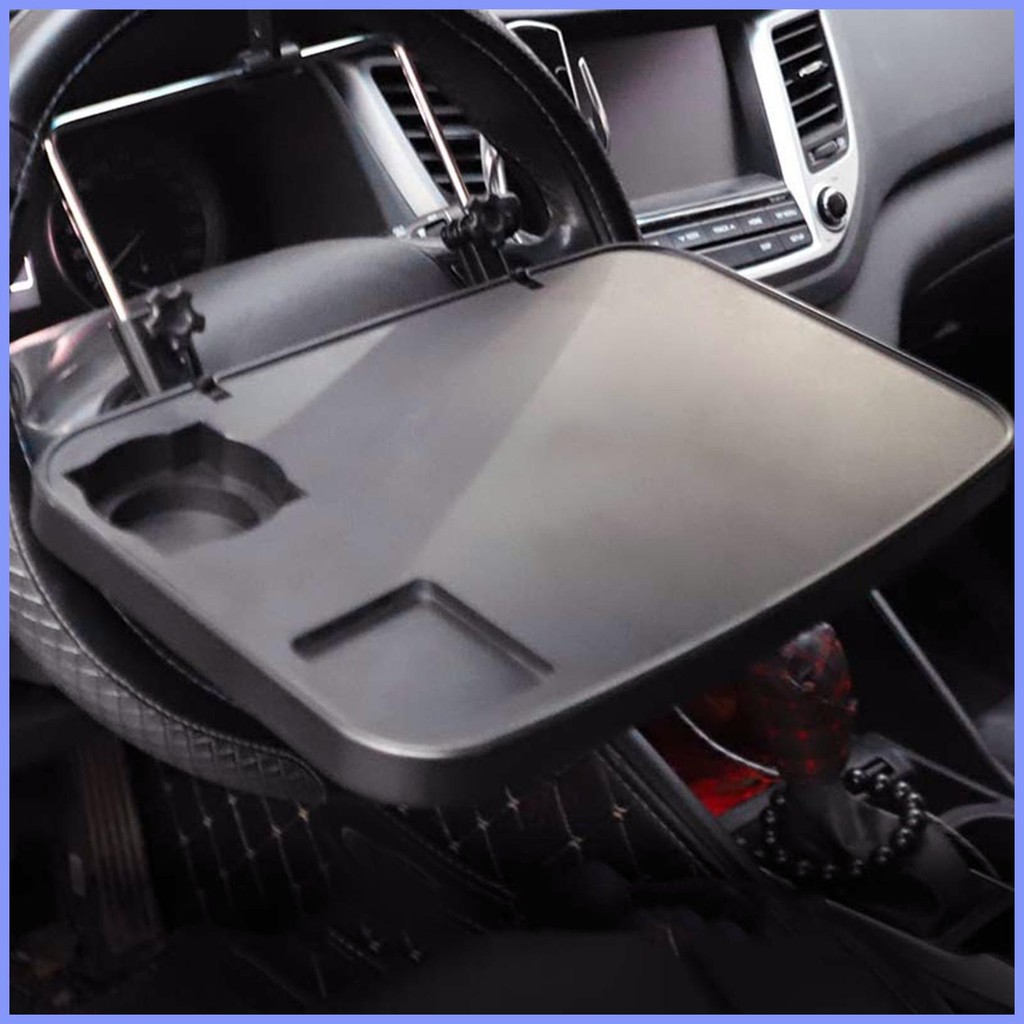 Car Table Foldable Car Back Seat Tray Table Non-Slip Pad Dinning ...