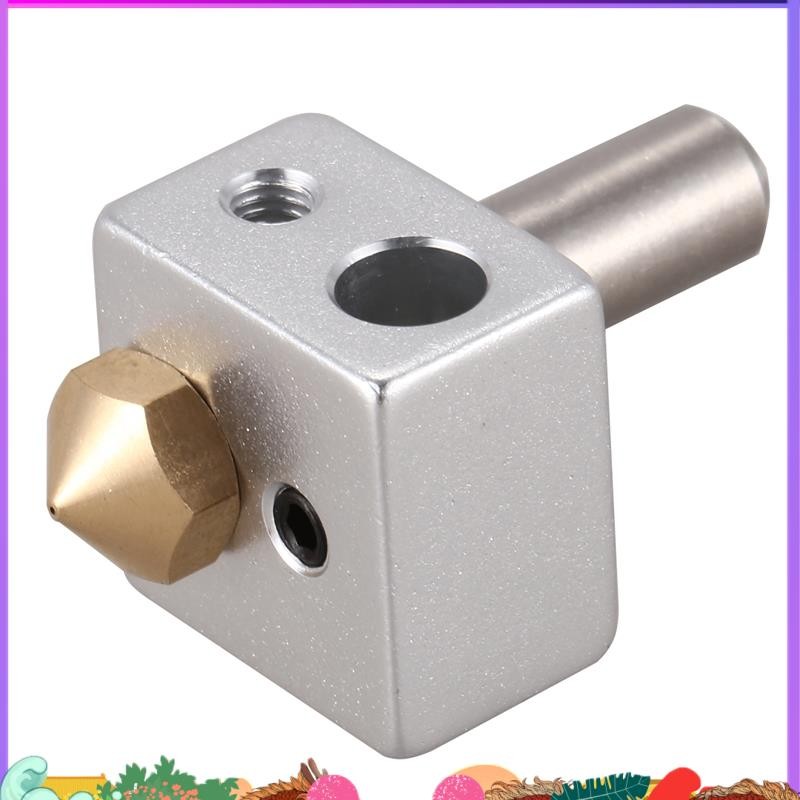 MK10 Hotend Kit For 3D Printer | M7 Nozzle And Throat With PTFE Tube ...