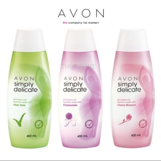 Avon Simply Delicate pH Balanced Feminine Wash 200ml Pembersih Alat ...