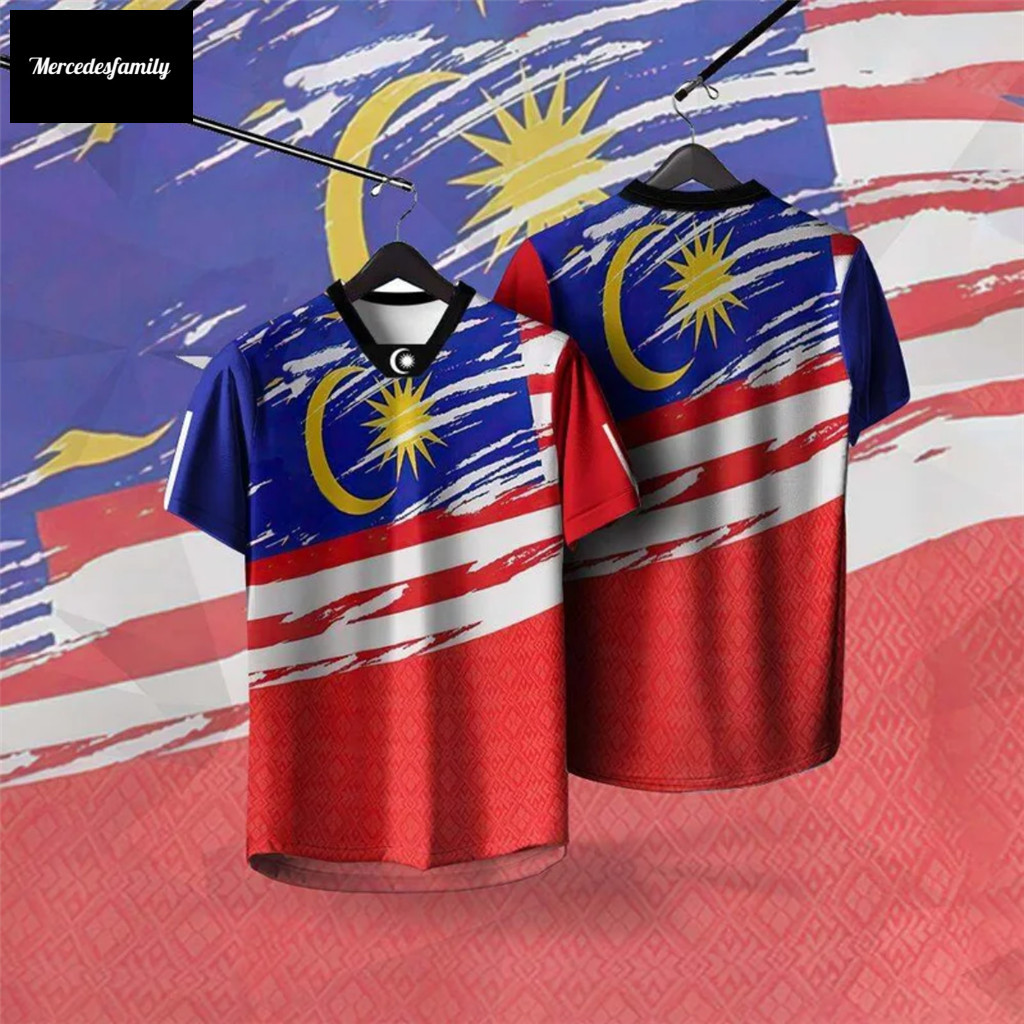 1957 Merdeka Clothes 2025 68th Malaysia Jersey Merdeka Clothes 68 Years ...