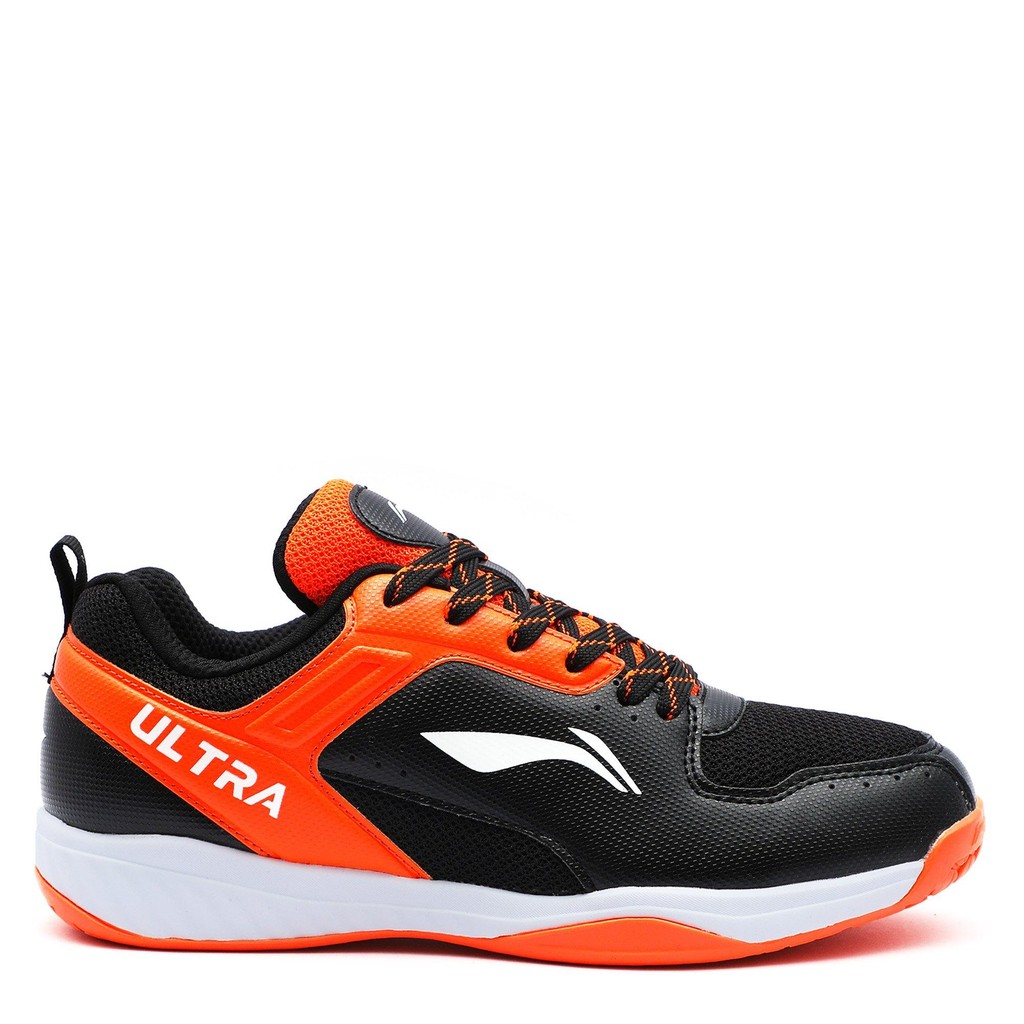 Li Ning Mens Ultra Speed Mens Badminton Trainers (Black/Orange ...