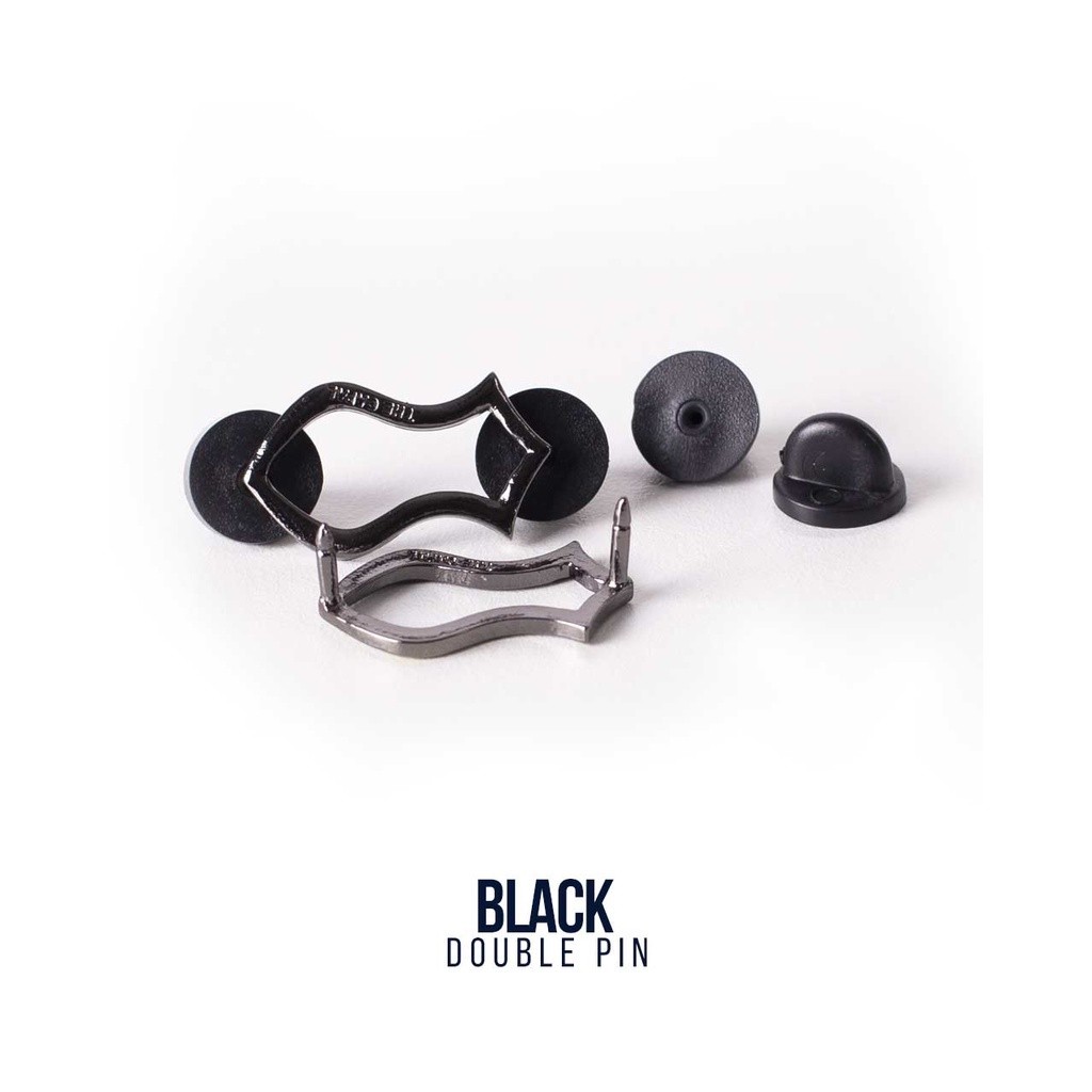 Double Pin Black The Capal | Shopee Malaysia