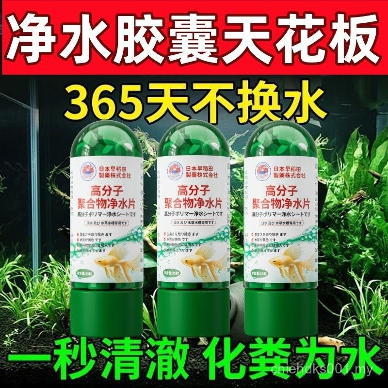 [One Capsule Water Purification] Japanese Fish Tank Powerful Water ...