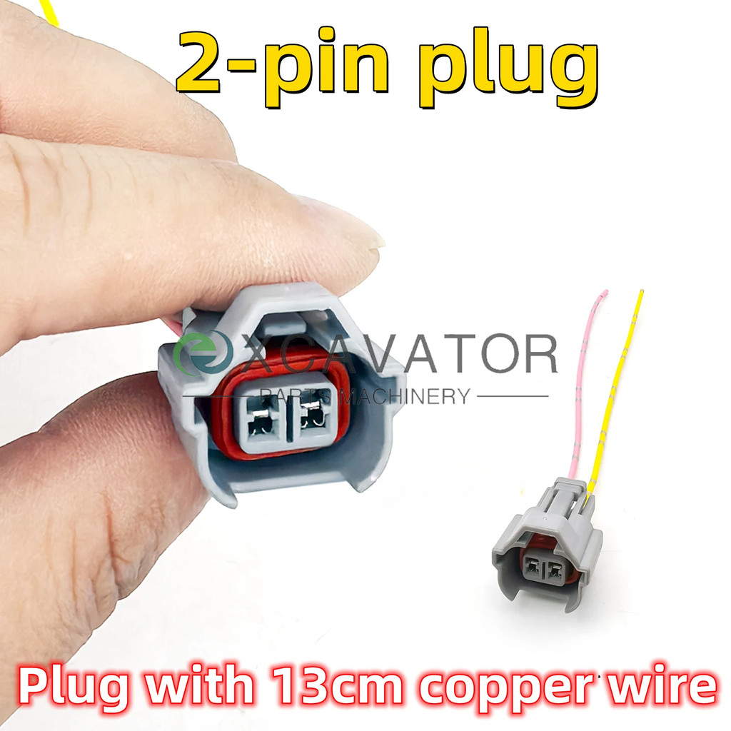 2-Pin plug connector DJ7025Y-2-21 for Excavator SCV solenoid valve Car Fuel Injector Wire ...