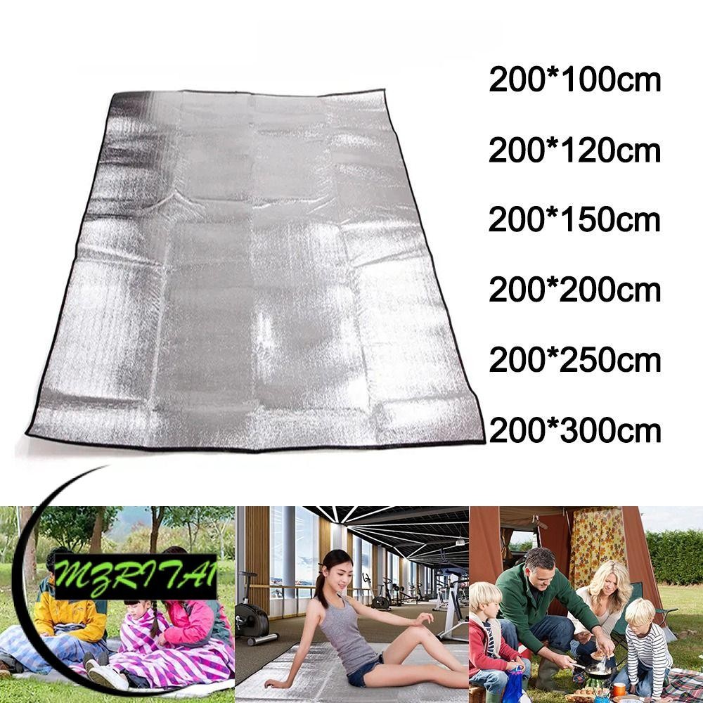 MARITA1 Insulation Foam Foil Mat, Ultralight Thermal Camping Mat, Tent ...