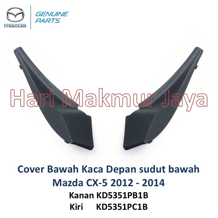 MESIN Right and left windshield corner cowl side Cover for Mazda CX-5 ...