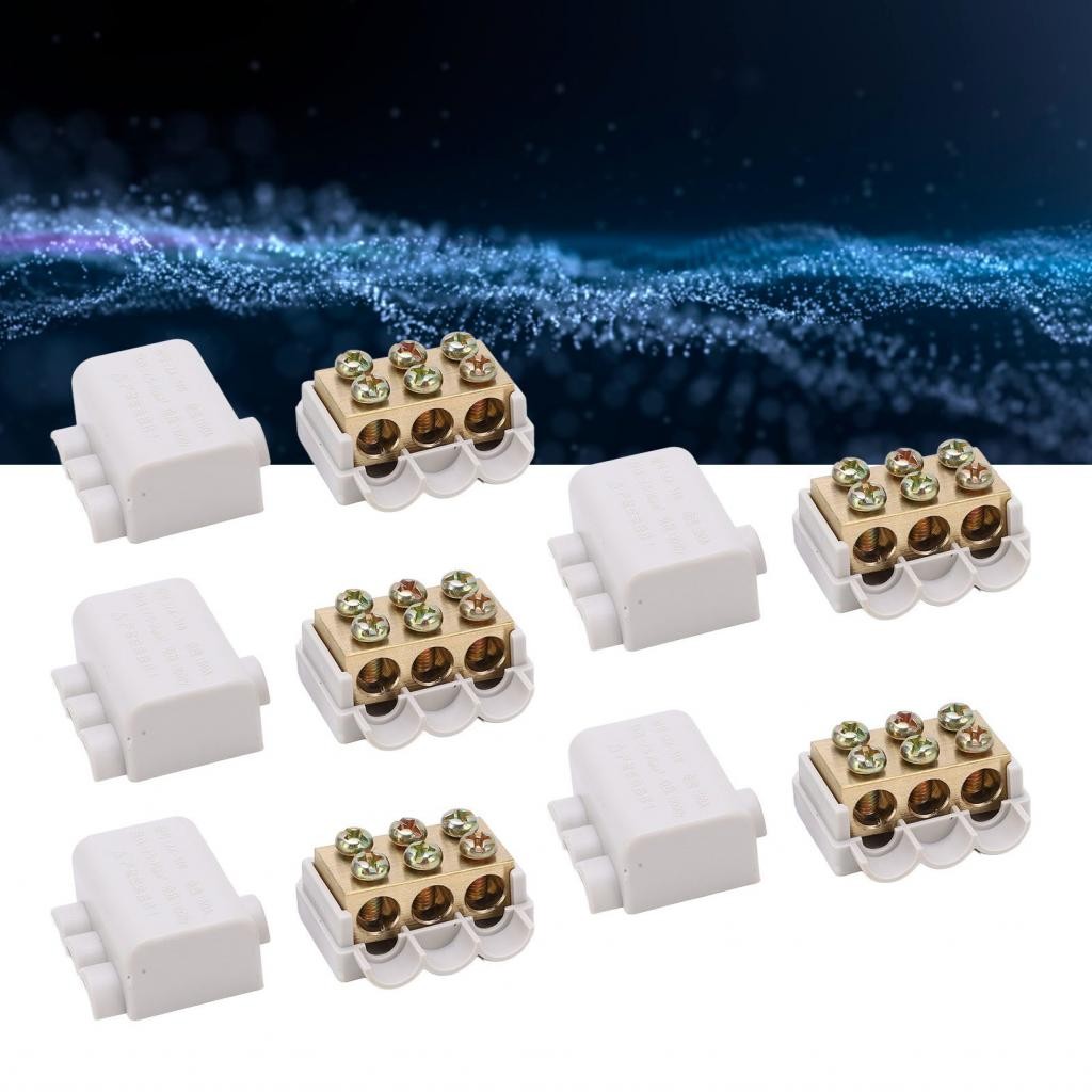 Superparis Electrical Cable Junction Box 1 in 2 Output 1000V ...