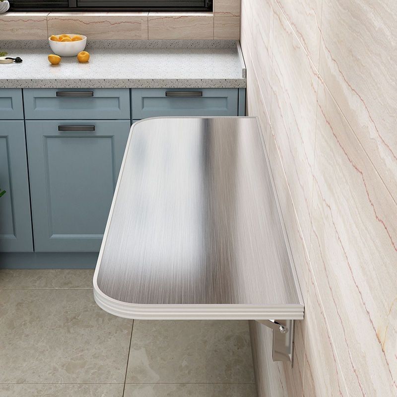 Wall-mounted Folding Table Kitchen Wall Perforation-Free Connected Wall ...