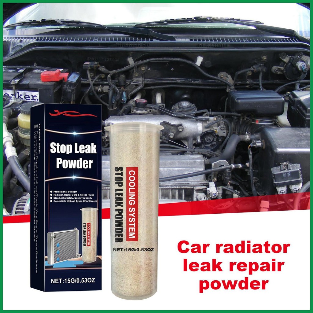 Radiator Stop Leak 15g Stop Leak Powder Heater Core Stop Leak ...