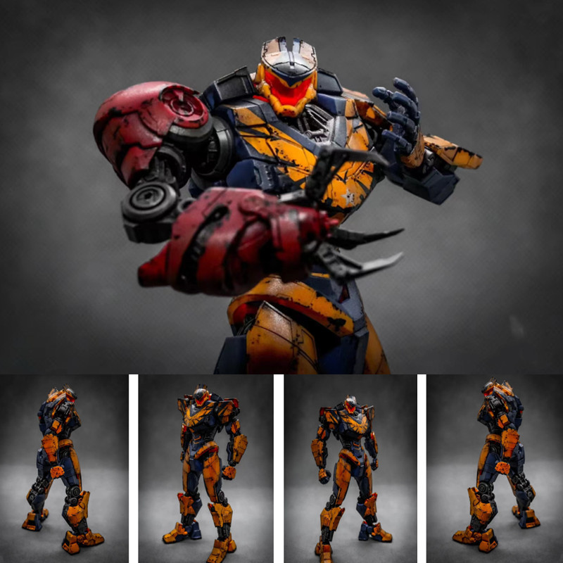 Pacific Rim Black Restricted Area Atlas Destroyer Storm Red Mecha Model ...