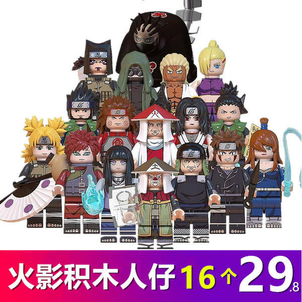 lego ninjago lego ninjago robot Blok binaan Naruto, figura mini ninja ...