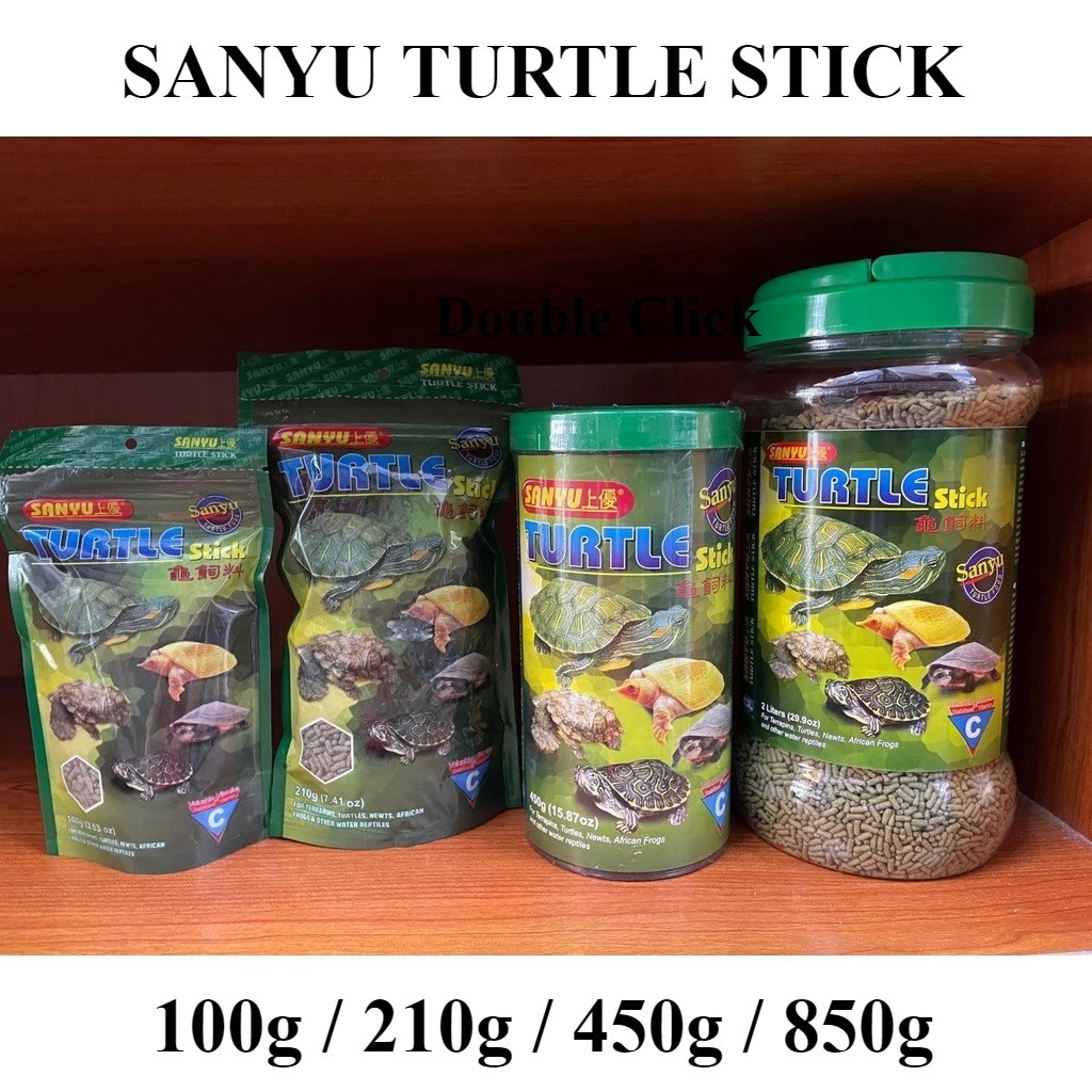 SANYU Turtle Stick Pellet (100g/210g/450g/850g) / Tortoise Food ...