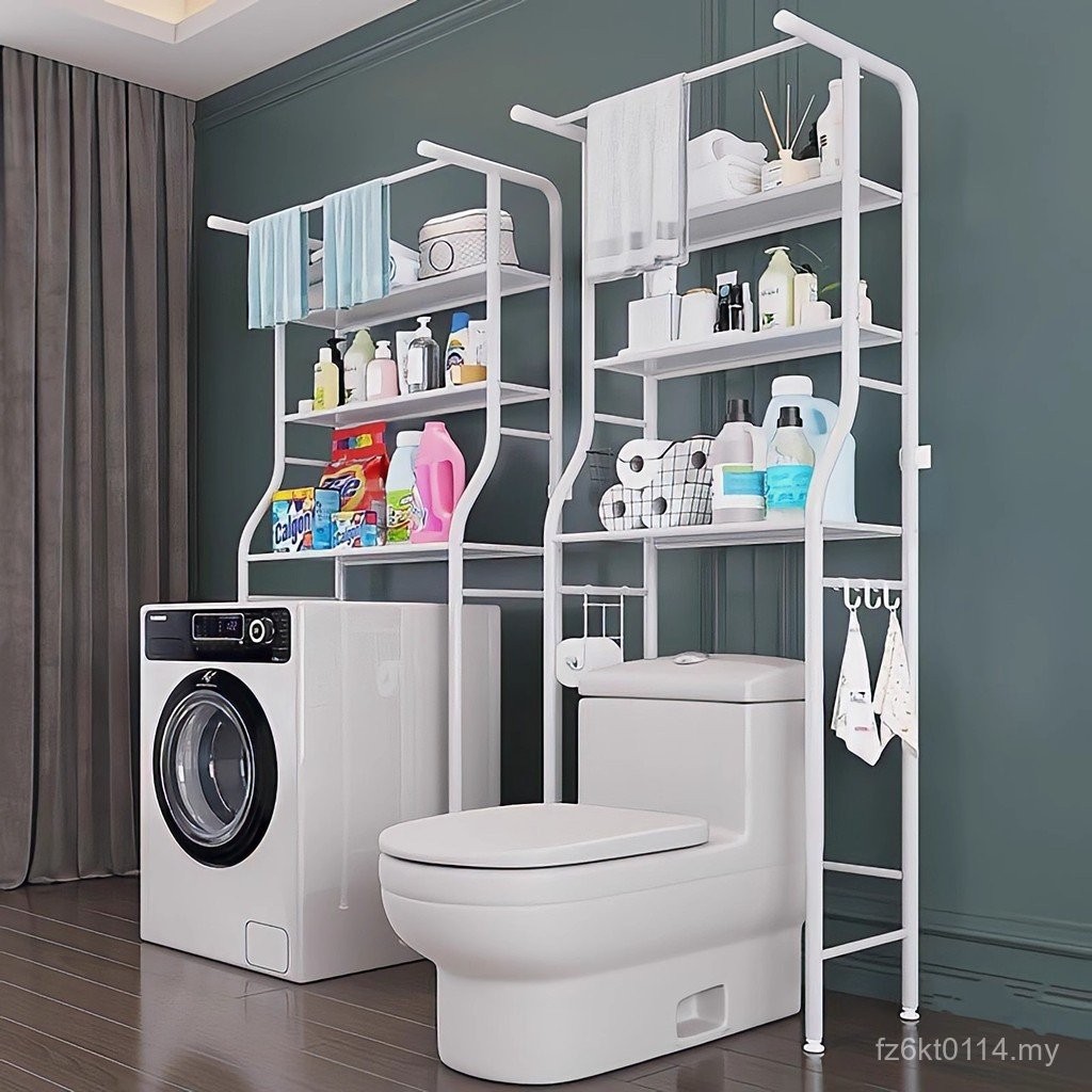 Floor Rack Toilet Toilet Storage Balcony Toilet Washing Machine ...