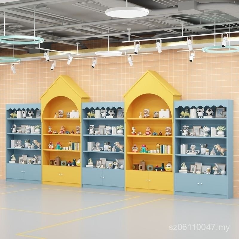Toy Diaper Wooden Shelf Container Display Rack Skin Care Products ...