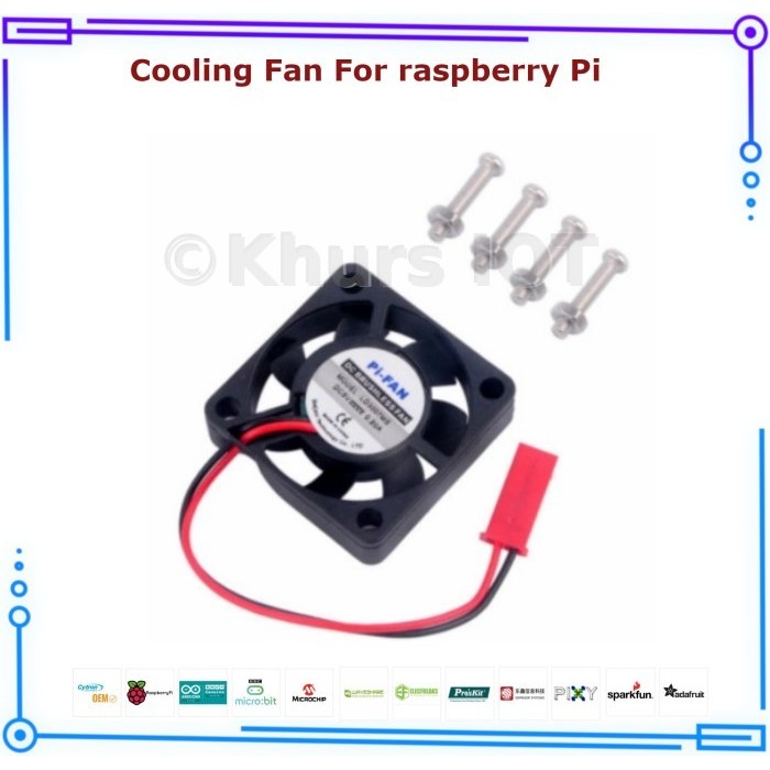 Gb99 Raspberry Pi Fan Mini DC 5V Brushless cooling Fan | Shopee Malaysia