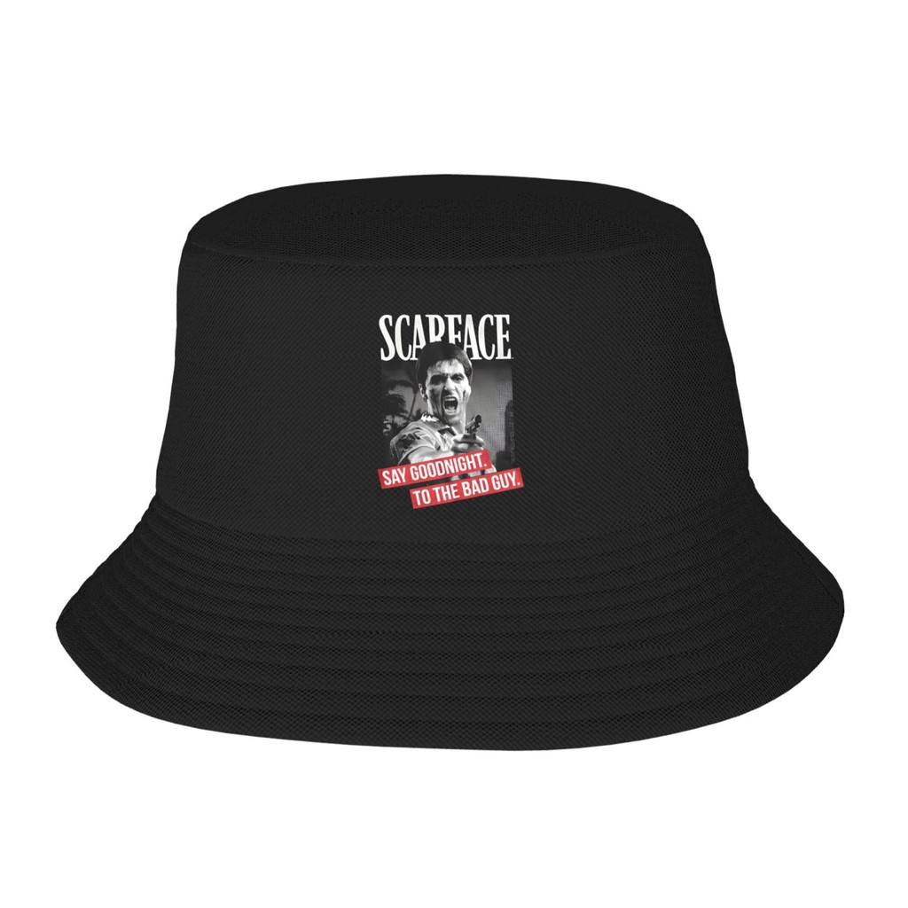 Scarface Tony Montana Say Goodnight To The Bad Fisherman's Hat Bucket ...