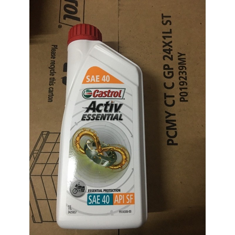 CASTROL ACTIV ESSENTIAL SAE40 | Shopee Malaysia