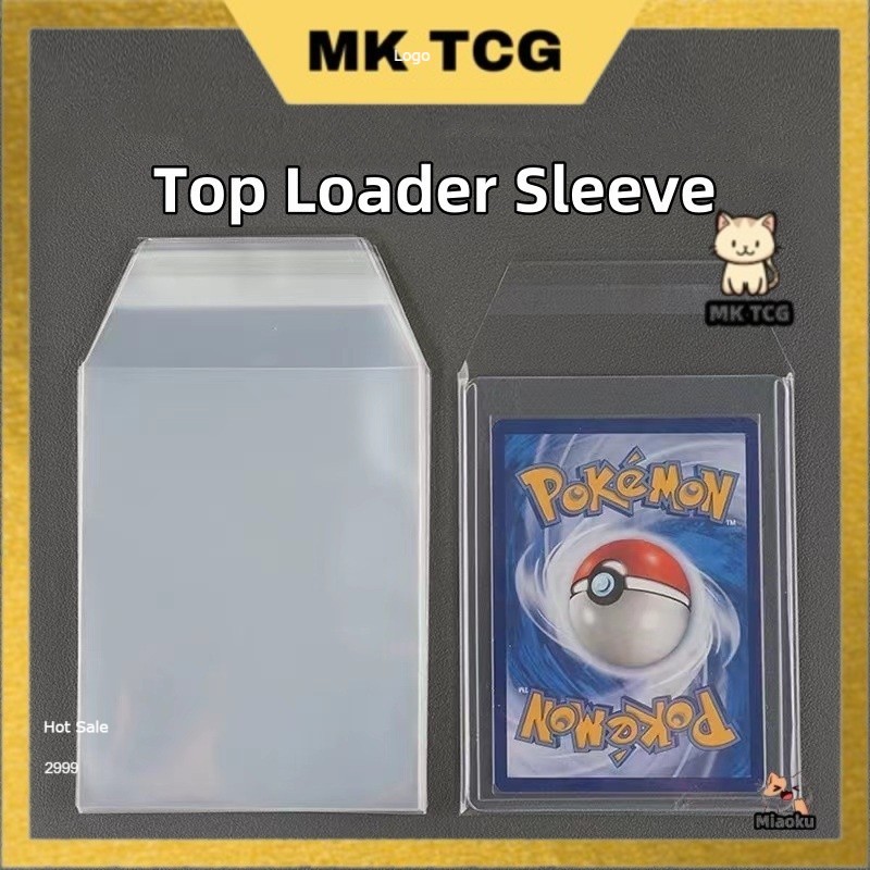 Mk Tcg Pokemon Card Top Loader Sleeve Opcg Top Loader Sleeve 100pcs ...