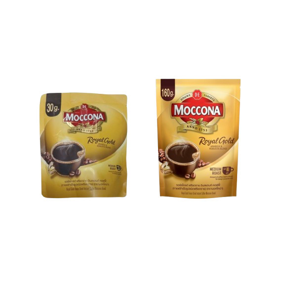 Moccona Royal Gold Arabica & Robusta 30g/160g | Shopee Malaysia