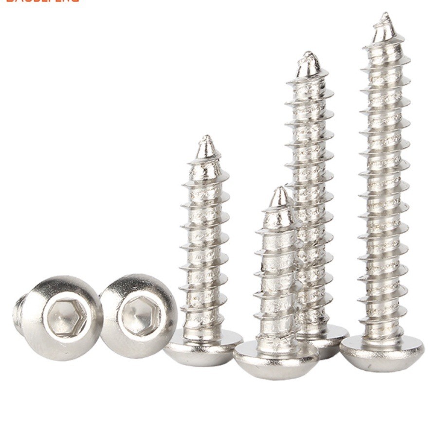 Hex Socket Button Head skru/Self-tapping Screw Wood Tapping/Stainless ...