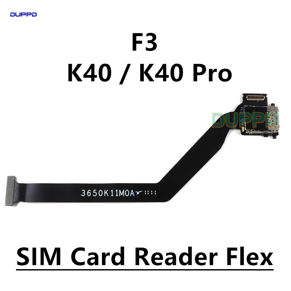 SIM Card Holder Slot Reader Socket For Xiaomi POCO F3 Redmi K40 K40 Pro ...