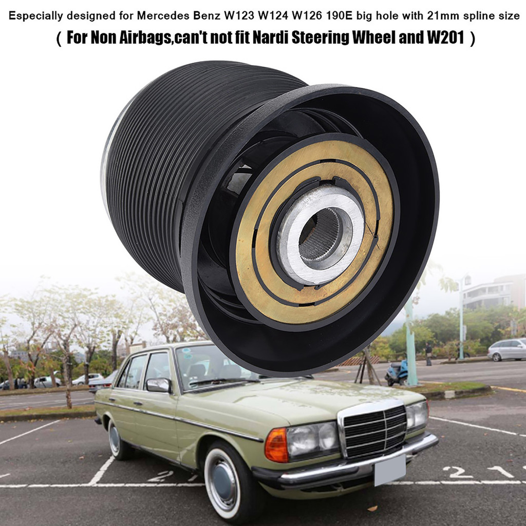 [tiehome] Car 21mm Steering Wheel Hub Adapter Boss Kit For Mercedes ...