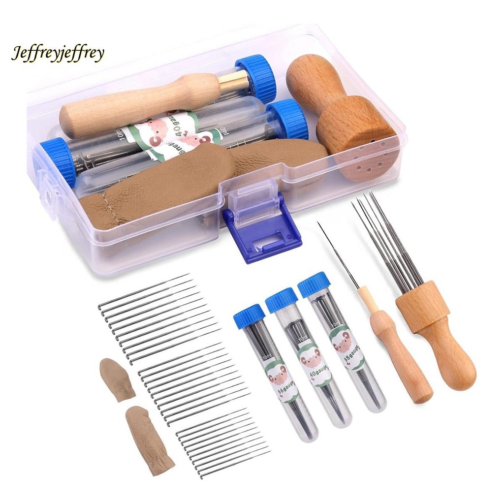 Wool Felting Needle Tools, Punch Needle Tool with 3 Sizes Felting ...