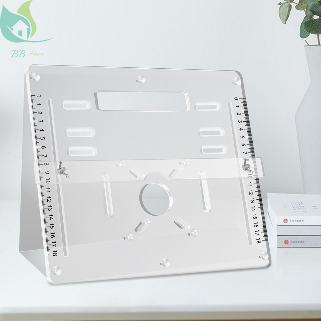 Router Table Insert Plate Acrylic Wood Router Flip Board Adjustable ...