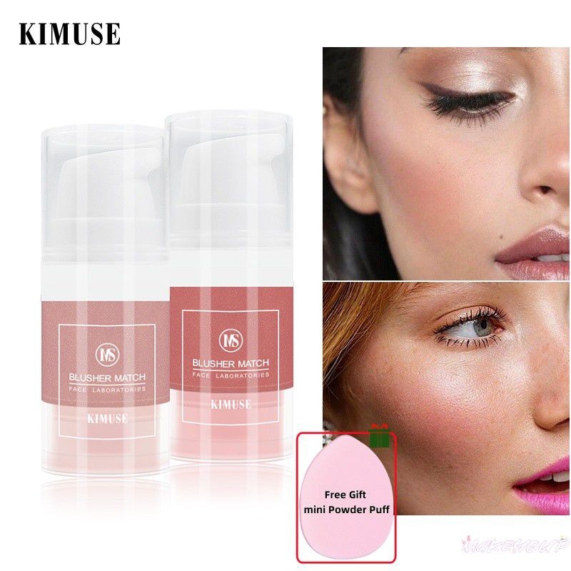 KIMUSE 4 Colors Liquid Blush Highly Pigmented Lasting Waterproof Face ...