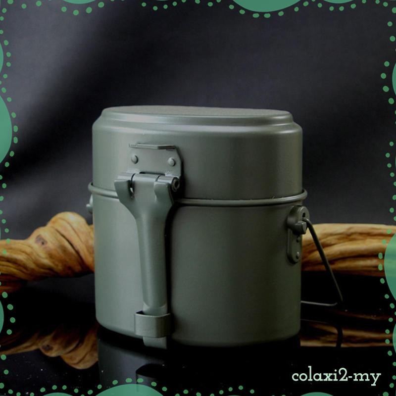 [ColaxiefMY] Portable Mess Kit Aluminum Pot and Pan Cookware for ...