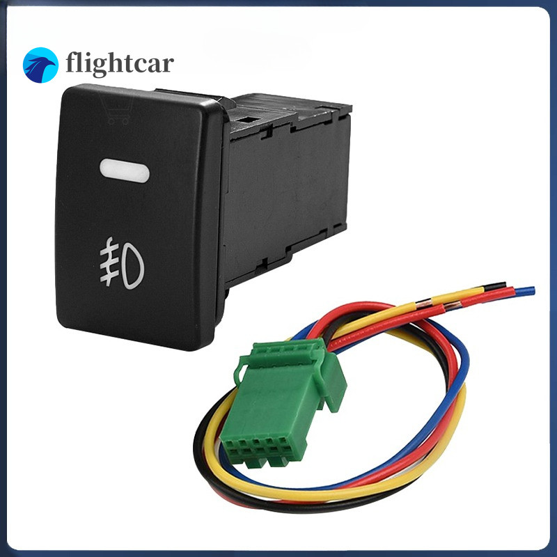 Universal Toyota Fog Light Switch Button Fog Light Dashboard Oem Dual ...