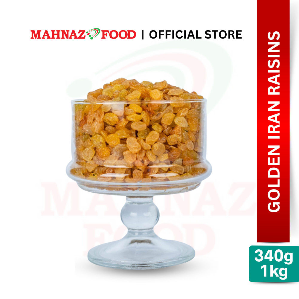 MAHNAZ FOOD Golden Iran Raisin (1kg/500g) | Shopee Malaysia