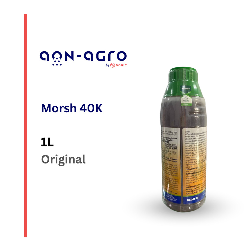 Morsh 40K (1L) Racun rumpai MCPA-Potassium (40%) | Shopee Malaysia