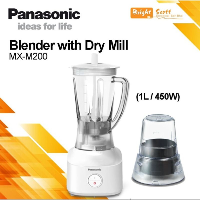 Panasonic Durable & Lightweight Blender (MX-M200) | Shopee Malaysia
