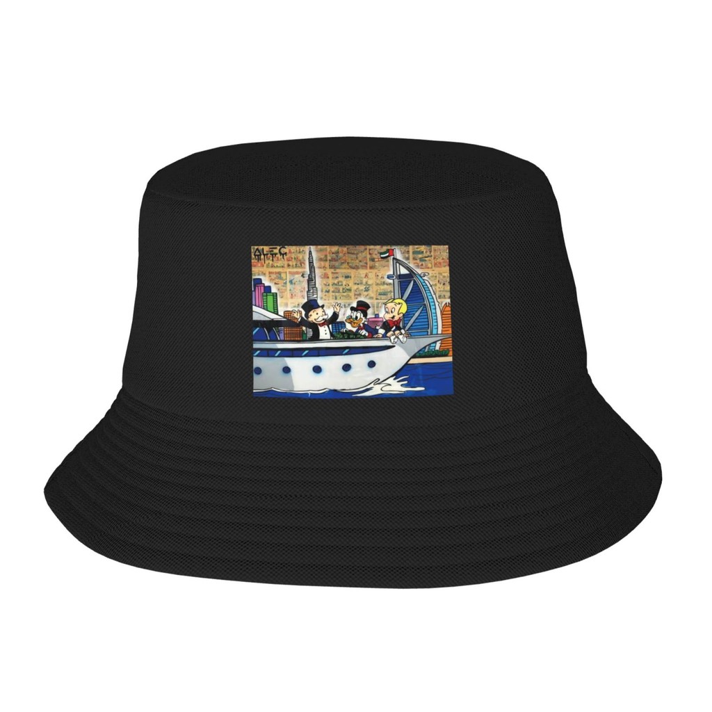 Alec Monopoly Mr Monopoly Richie And Scrooge In Dubai Fisherman's Hat ...