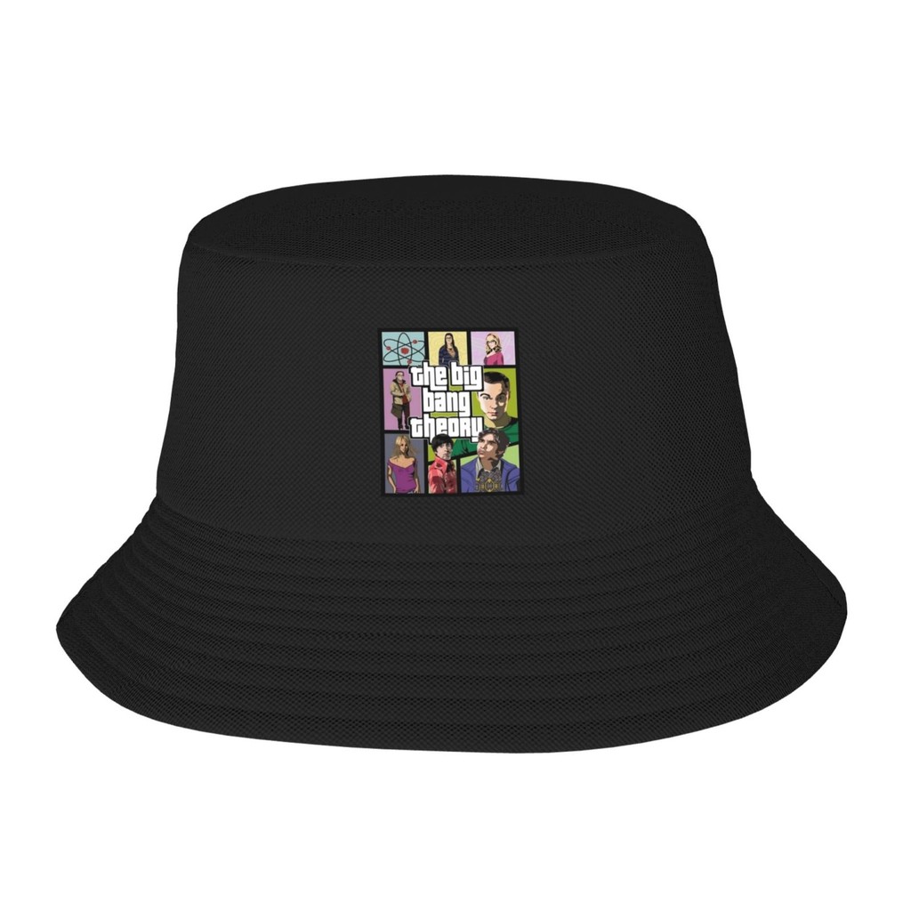 Big Bang Pop Art Brand Logo Sheldon Theft Cooper Fisherman's Hat Bucket ...