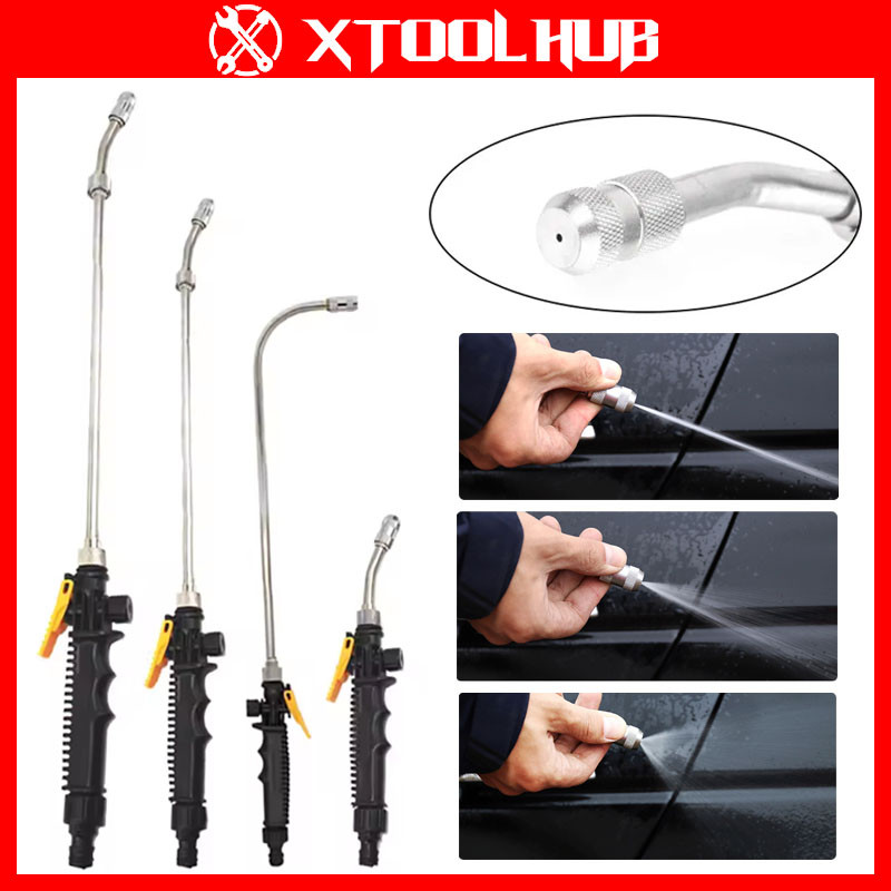High Pressure Water Jet Spray Adjustable Spray Nozzle Garden Wall ...