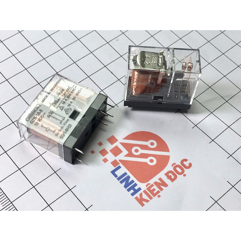 Relay OMRON G2R-1A-E 12V 16A 6 pins, brand new, genuine | Shopee Malaysia