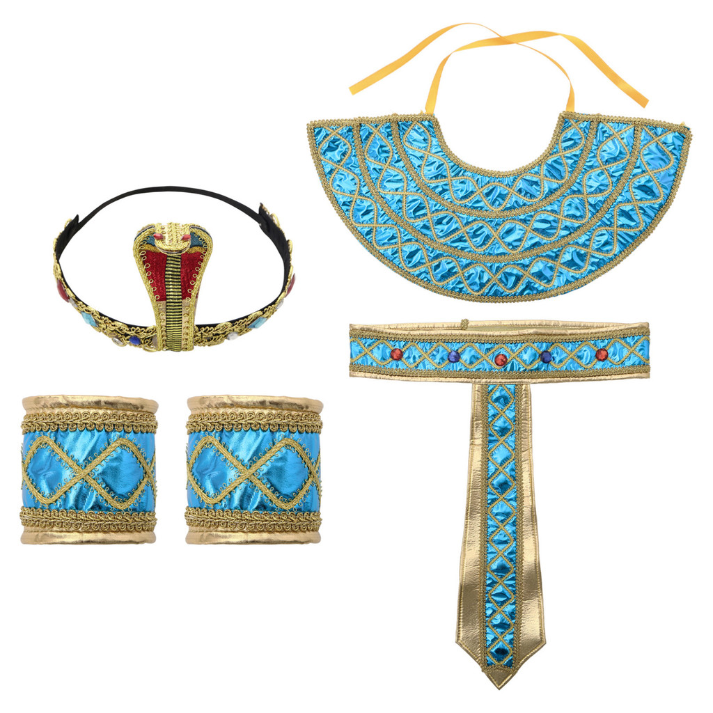 Oyolan Pharaoh Egyptian Cleopatra Cosplay Costume Accessories Halloween ...