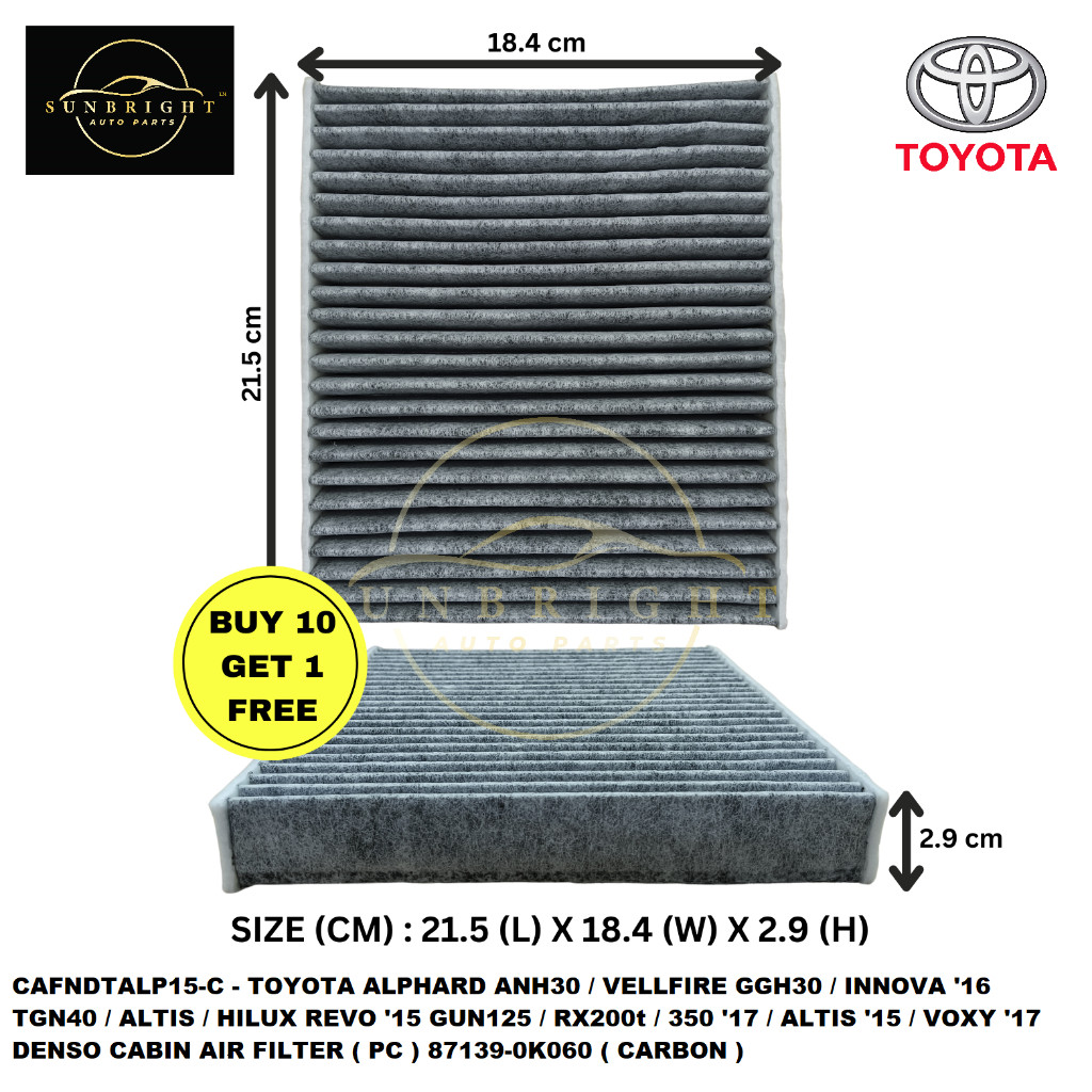 TOYOTA ALPHARD ANH30 / VELLFIRE GGH30 / INNOVA '16 TGN40 / ALTIS ...