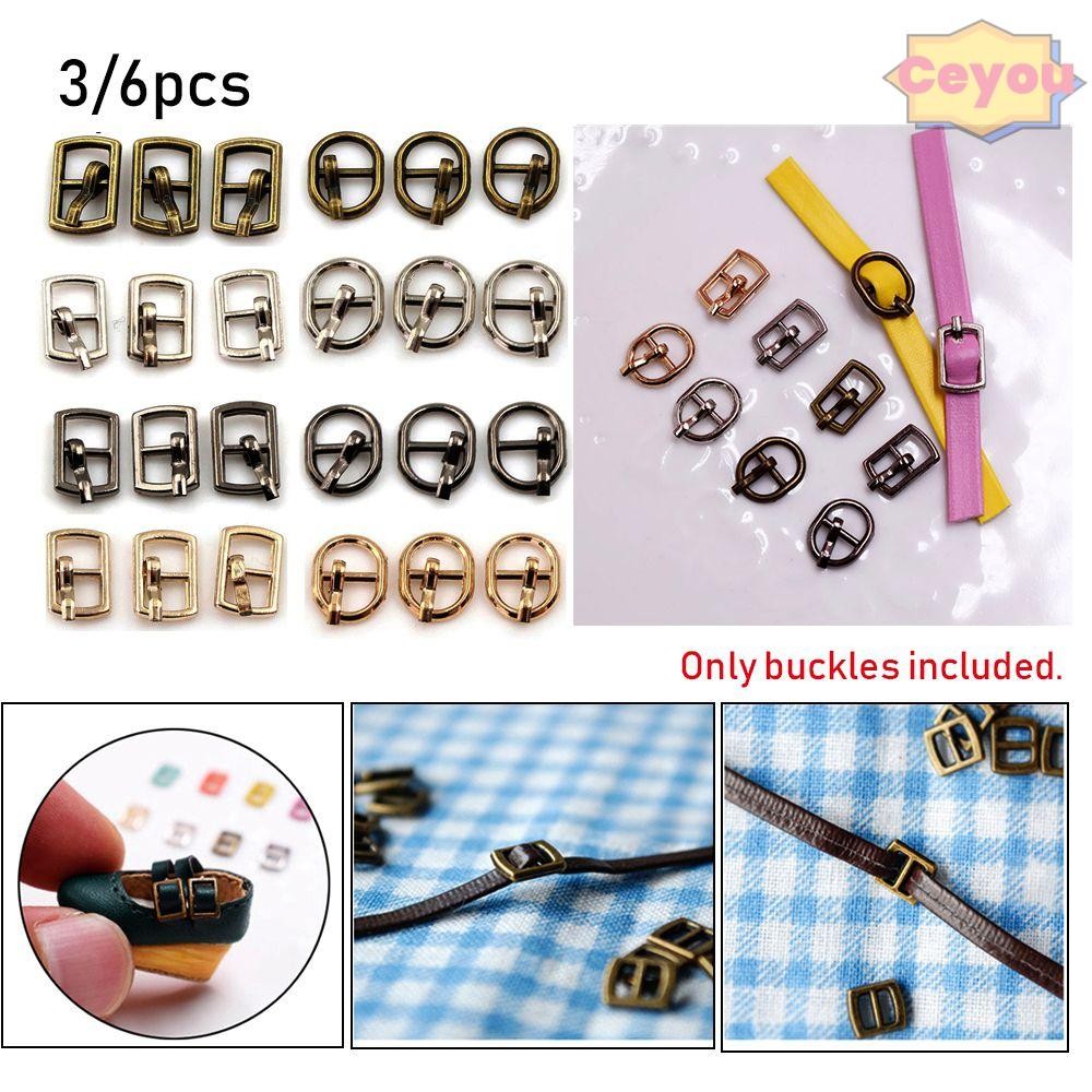CEYOU 3/6pcs Belt Buttons Newest Mini Ultra-small Stuffed Toys Diy ...