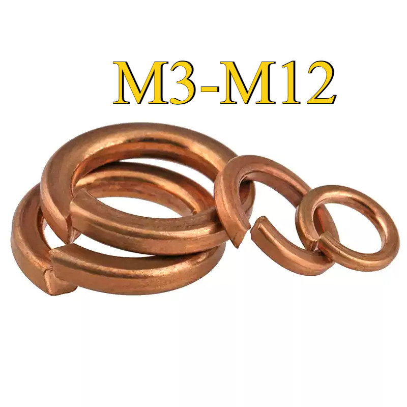 Copper Spring Washer/Spring Washer/Elastic Washer Round Spring Washer ...